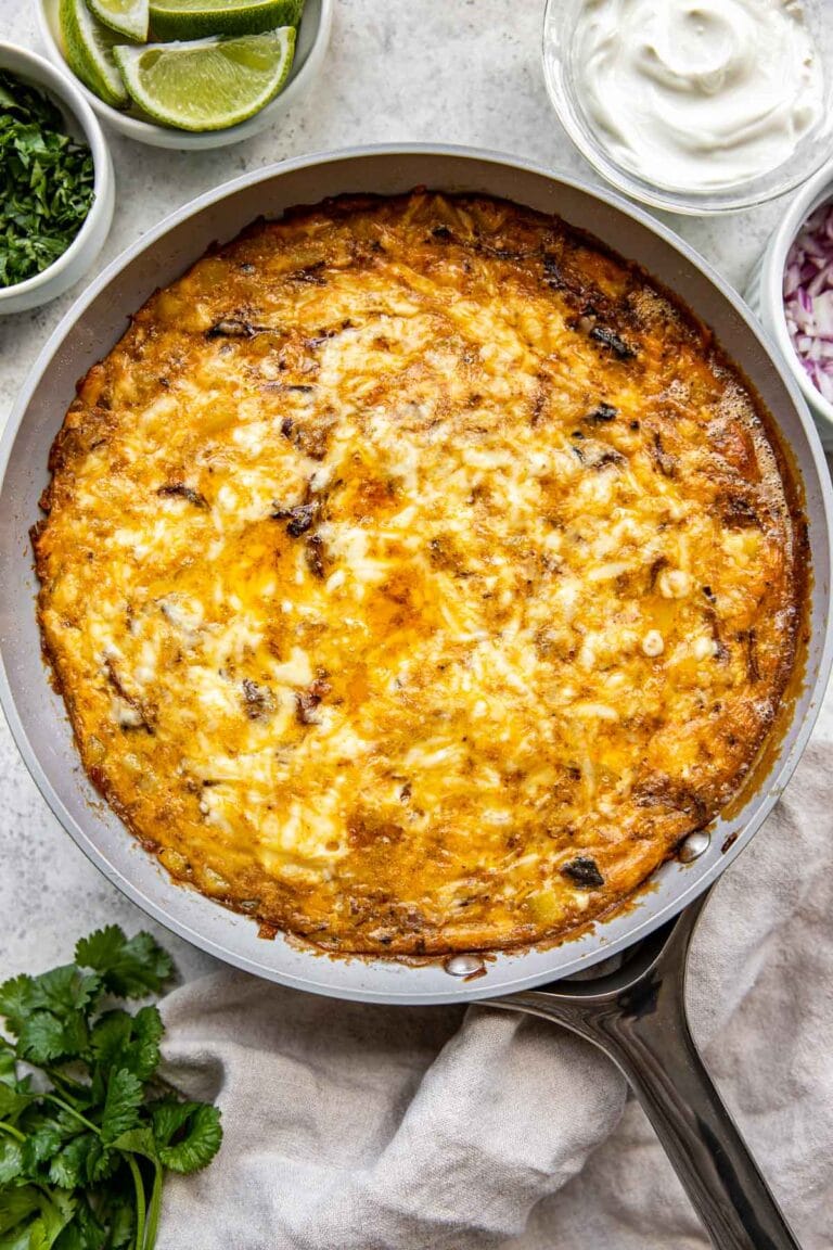 Birria Frittata (For Leftover Birria de Res) - Well Seasoned Studio