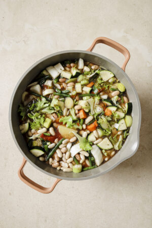 Soupe au Pistou (Provençal Vegetable Soup) - Well Seasoned Studio