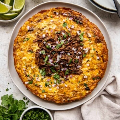 Birria Frittata (For Leftover Birria de Res) - Well Seasoned Studio