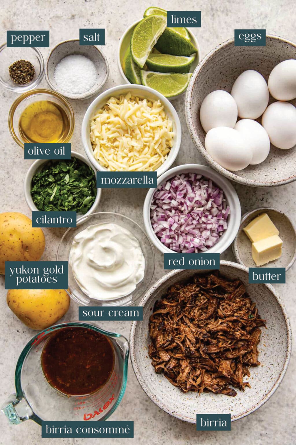 Birria Frittata (For Leftover Birria de Res) - Well Seasoned Studio