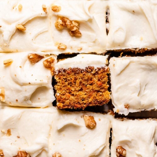 Ultra-Moist Carrot Cake with Cream Cheese Frosting - Well Seasoned Studio