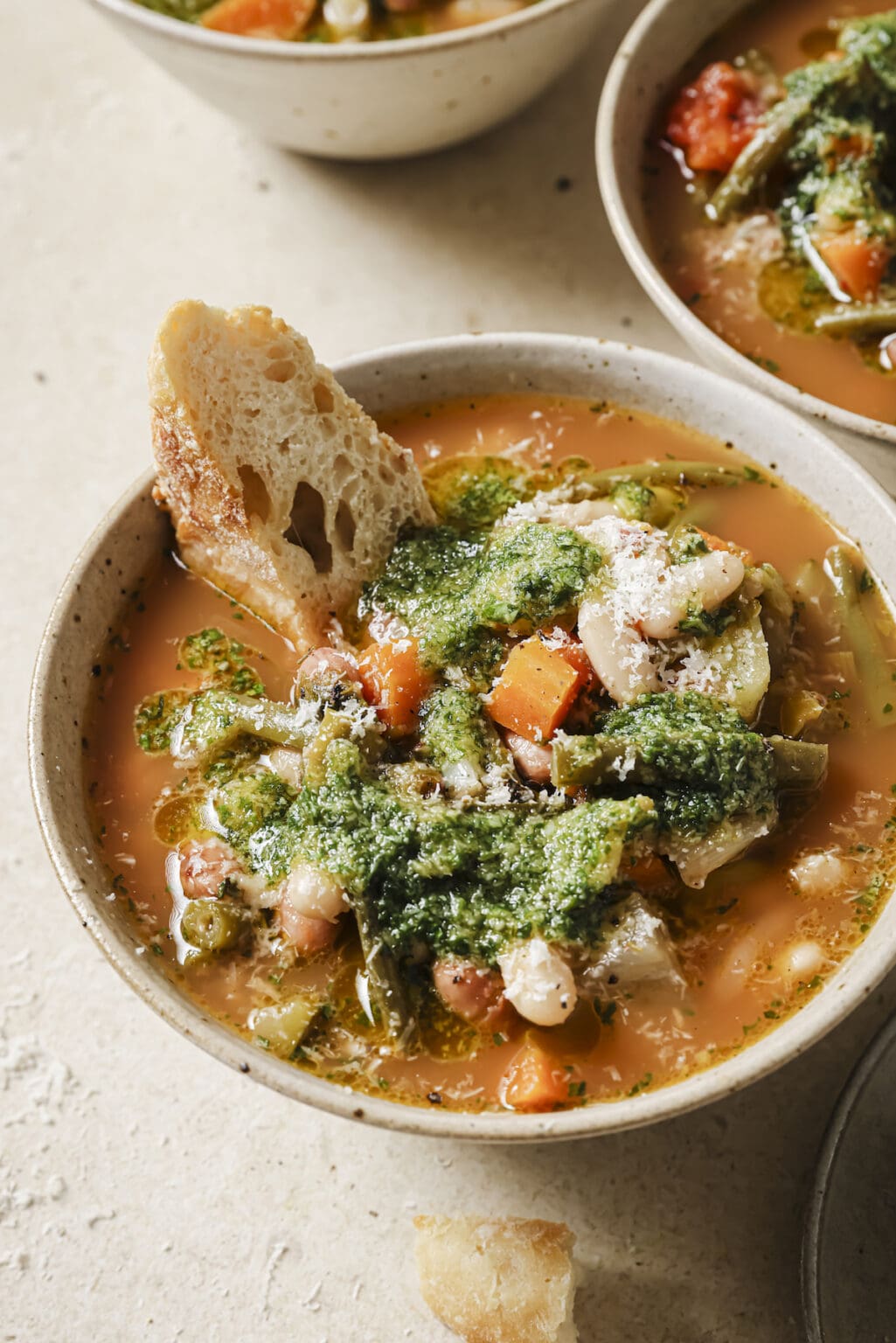 Soupe au Pistou (Provençal Vegetable Soup) - Well Seasoned Studio