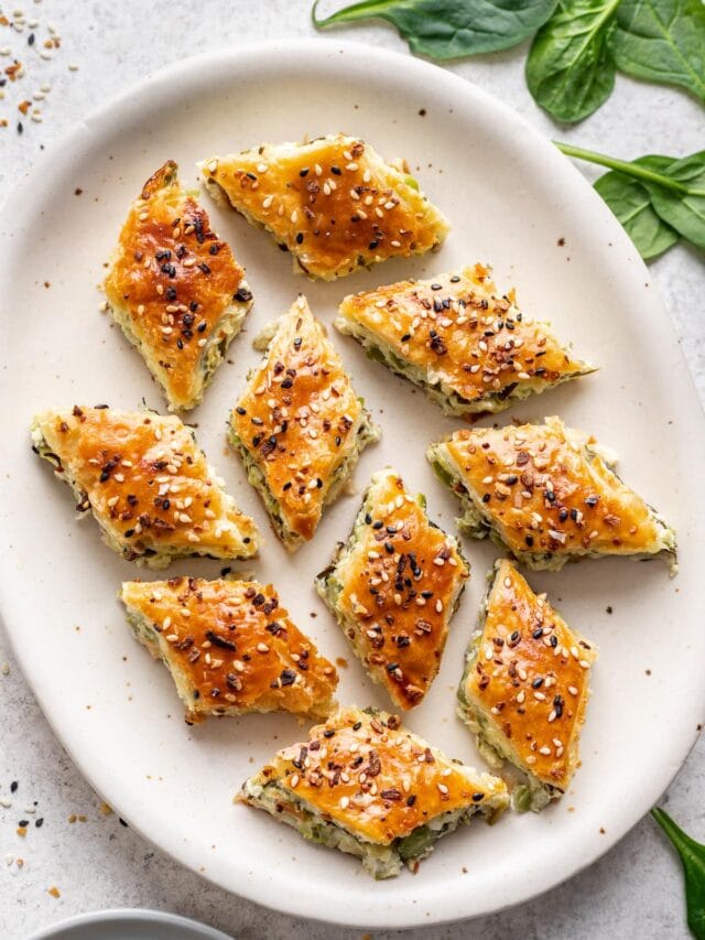 Crispy Sheet Pan Burekas - Well Seasoned Studio