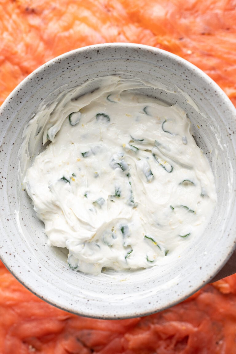 Smoked Salmon & Cream Cheese Roll-Ups - Well Seasoned Studio