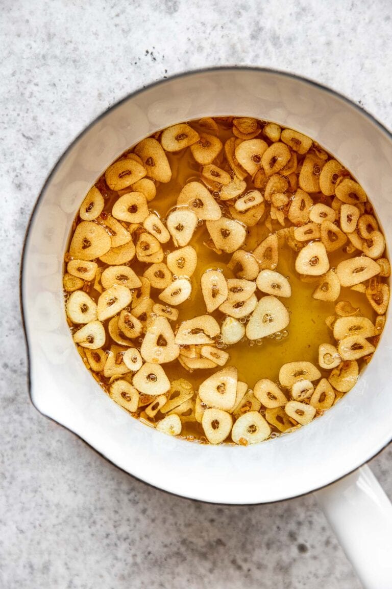 Beef Tataki with Garlic Chips & Ponzu - Well Seasoned Studio