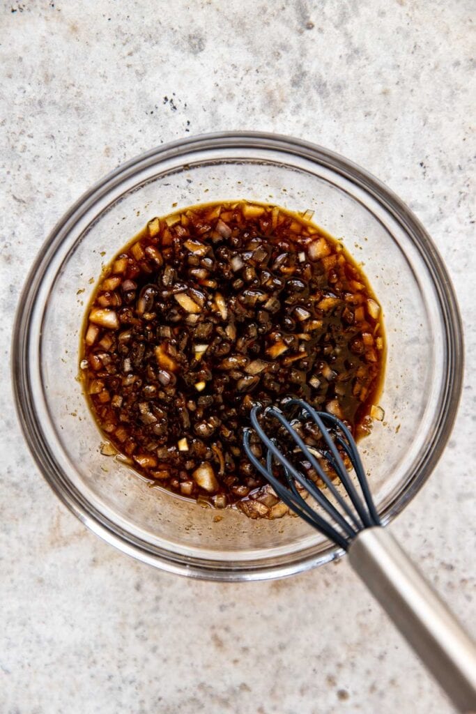 Beef Tataki with Garlic Chips & Ponzu - Well Seasoned Studio