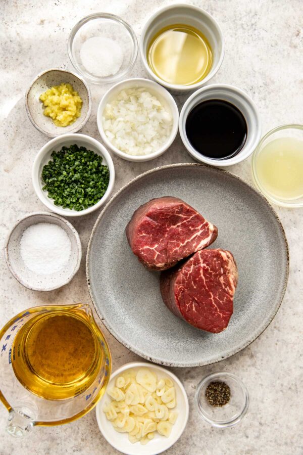 Beef Tataki with Garlic Chips & Ponzu - Well Seasoned Studio