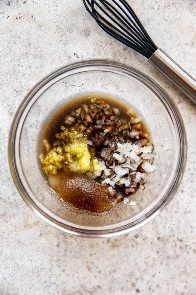 Beef Tataki with Garlic Chips & Ponzu - Well Seasoned Studio