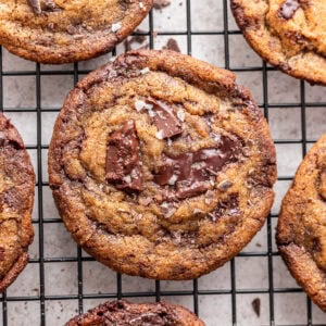 Browned Butter Miso Chocolate Chip Cookies - Well Seasoned Studio