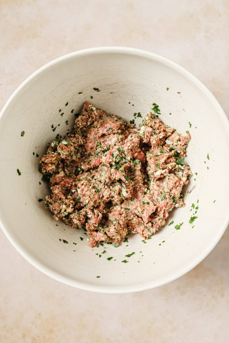 Juicy Grilled Ground Lamb Kebabs - Well Seasoned Studio