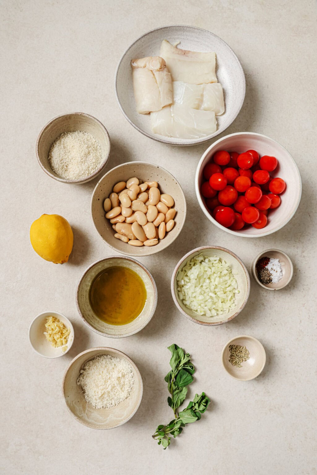 Oven-Baked Cod with Butter Beans - Well Seasoned Studio