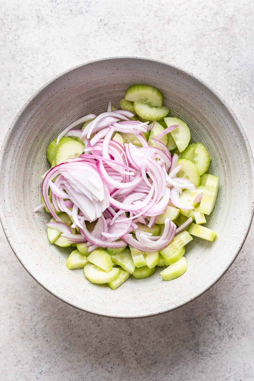 No Cook Creamy Cucumber Salad with Dill - Well Seasoned Studio