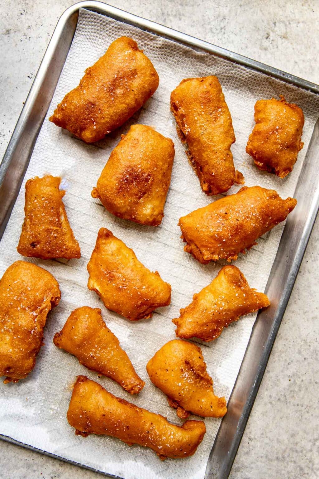 Crispy Beer Battered Cod with Malt Vinegar - Well Seasoned Studio