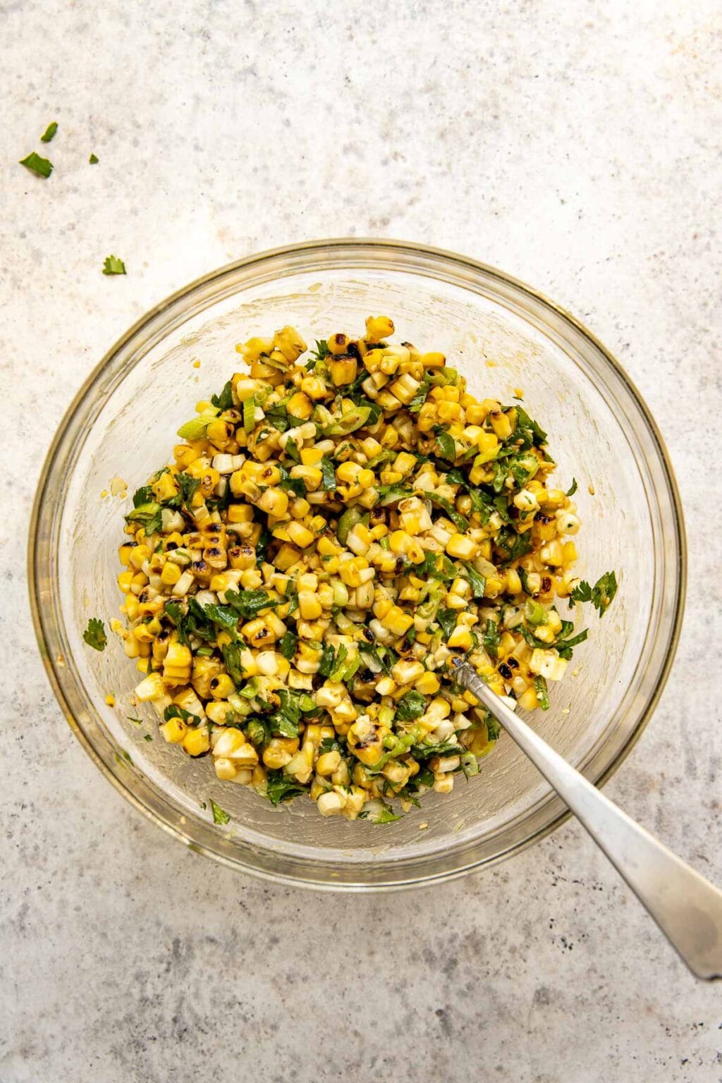 30-Minute Grilled Corn Salad with Miso - Well Seasoned Studio