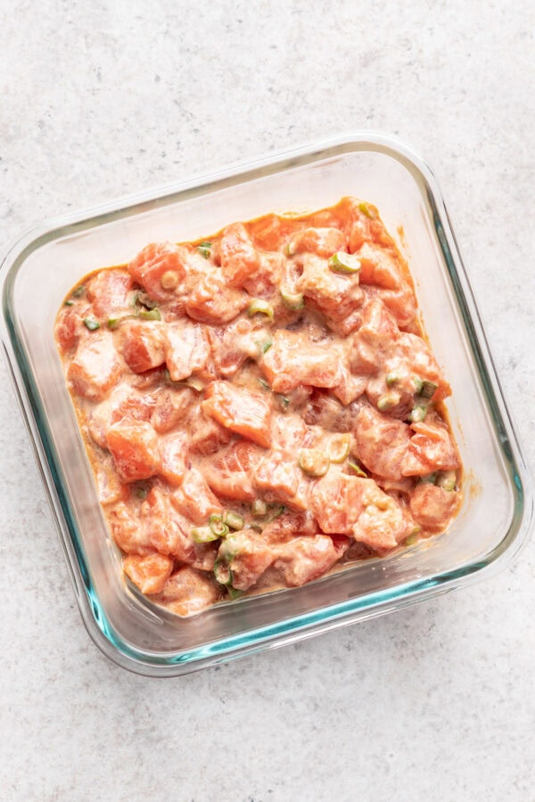 Crispy Rice Paper Roll-Ups with Salmon - Well Seasoned Studio