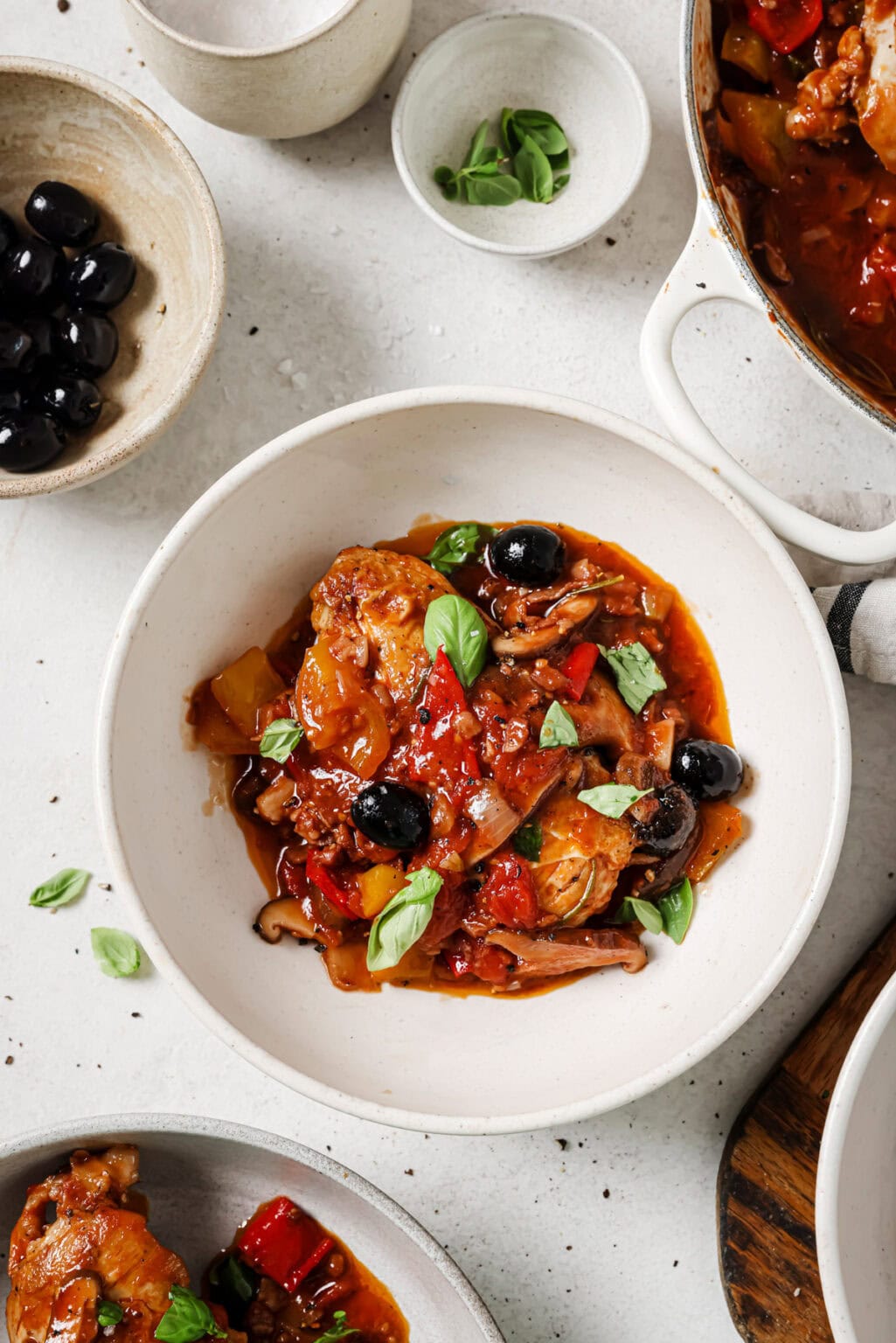 Hearty Homemade Chicken Cacciatore (Italian Stew!) - Well Seasoned Studio