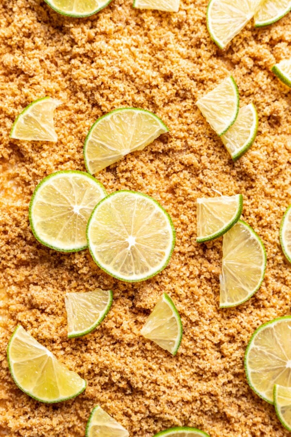 Family-Style No-Bake Key Lime Cheesecake - Well Seasoned Studio