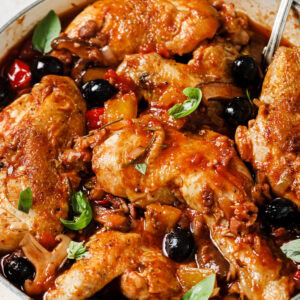 Hearty Homemade Chicken Cacciatore (Italian Stew!) - Well Seasoned Studio