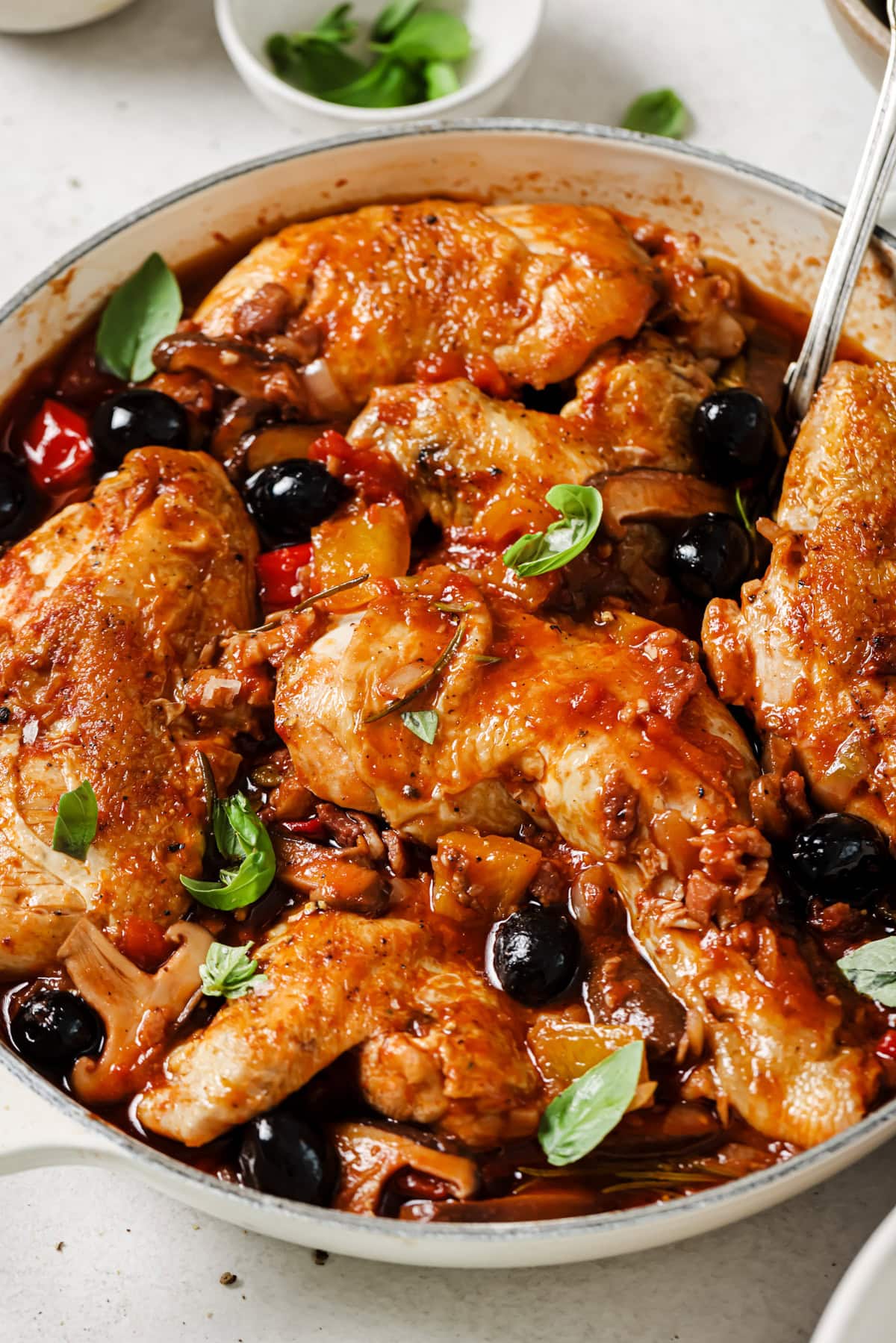 Hearty Homemade Chicken Cacciatore (Italian Stew!) - Well Seasoned Studio