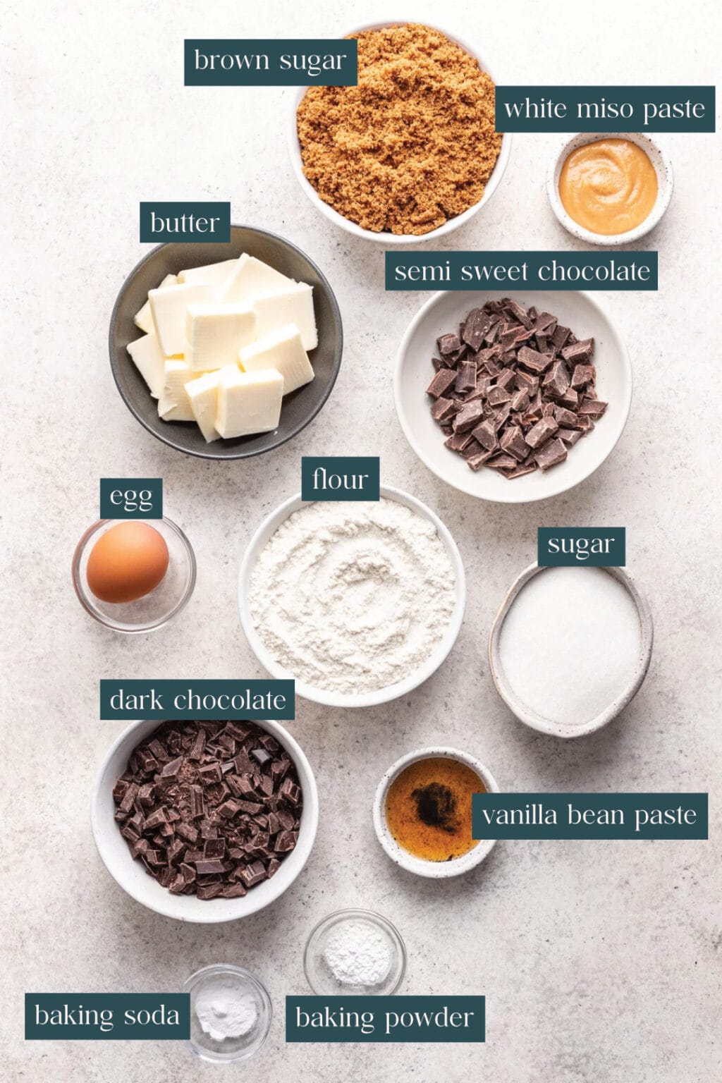 Browned Butter Miso Chocolate Chip Cookies - Well Seasoned Studio