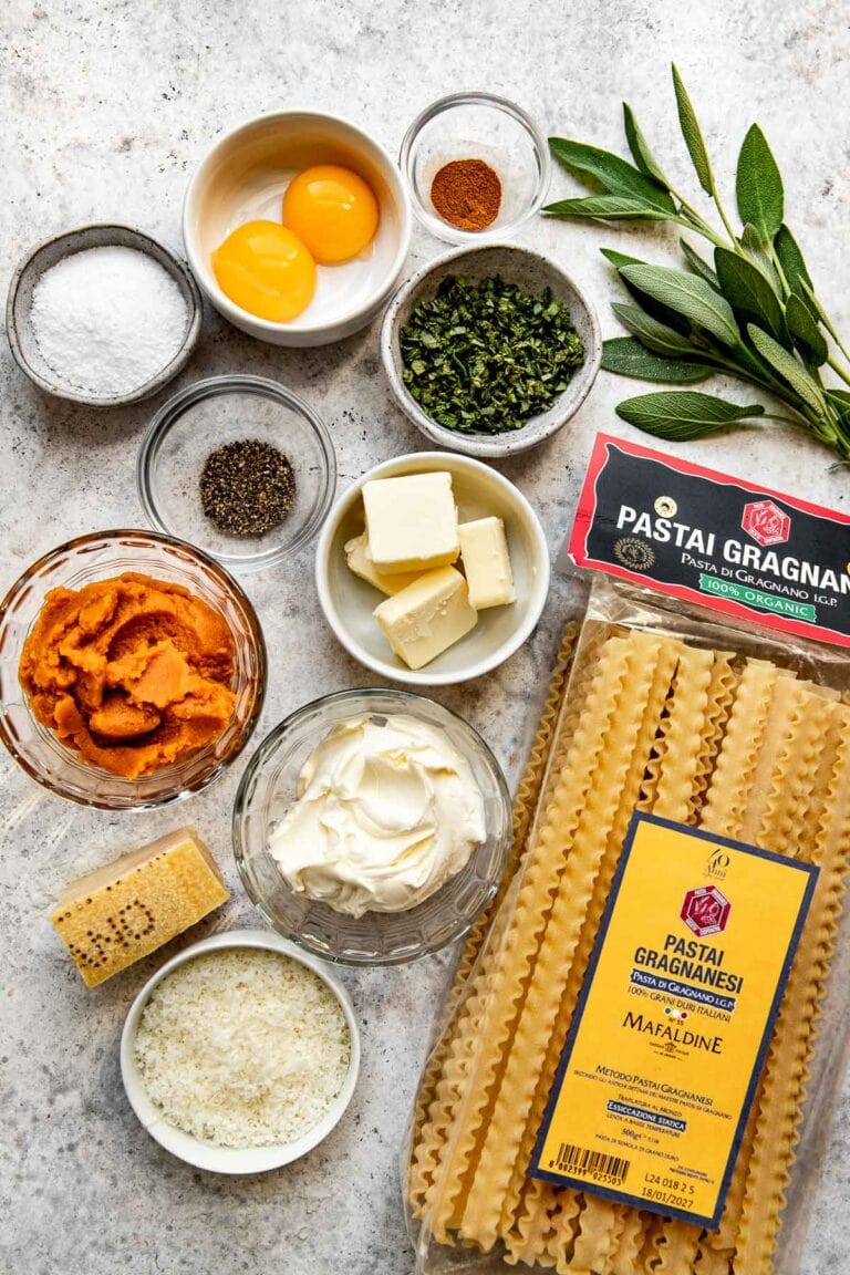 Impossibly Creamy Pumpkin Pasta with Sage - Well Seasoned Studio