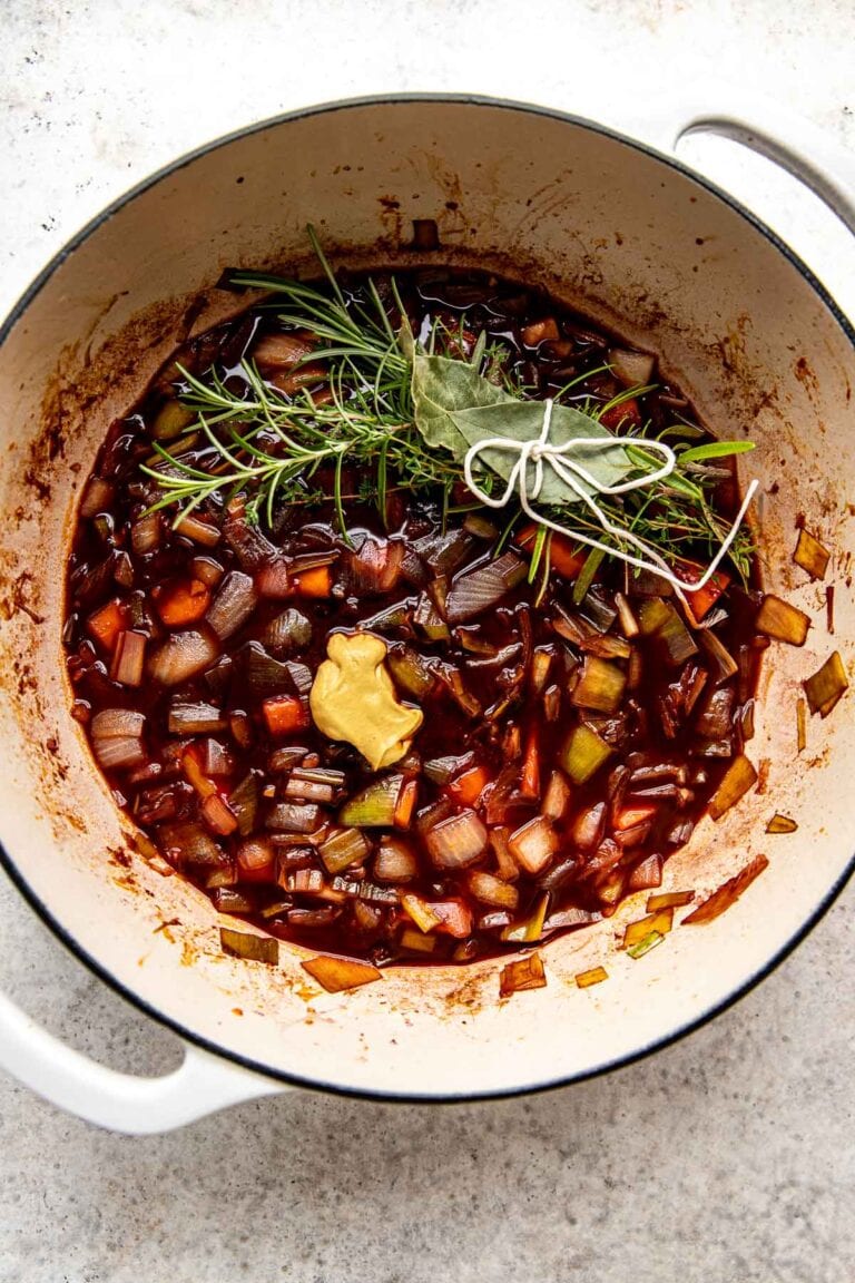 Utterly Delicious & Tender Red Wine Braised Beef - Well Seasoned Studio