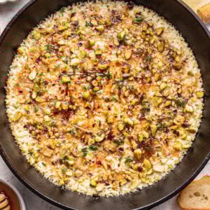 25-Minute Creamy Baked Goat Cheese Dip - Well Seasoned Studio