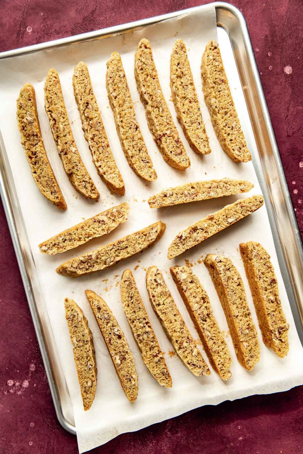 Foolproof Chocolate-Dipped Biscotti with Pecans - Well Seasoned Studio