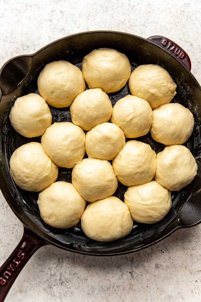 Buttery Soft Parmesan Pull-Apart Rolls - Well Seasoned Studio