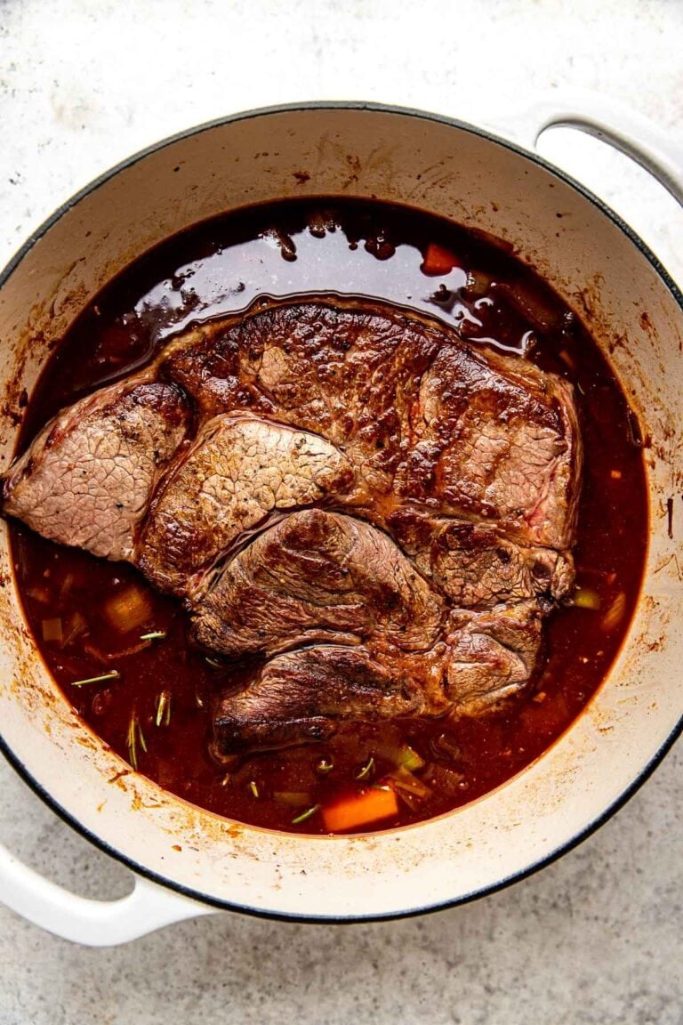 Utterly Delicious & Tender Red Wine Braised Beef - Well Seasoned Studio