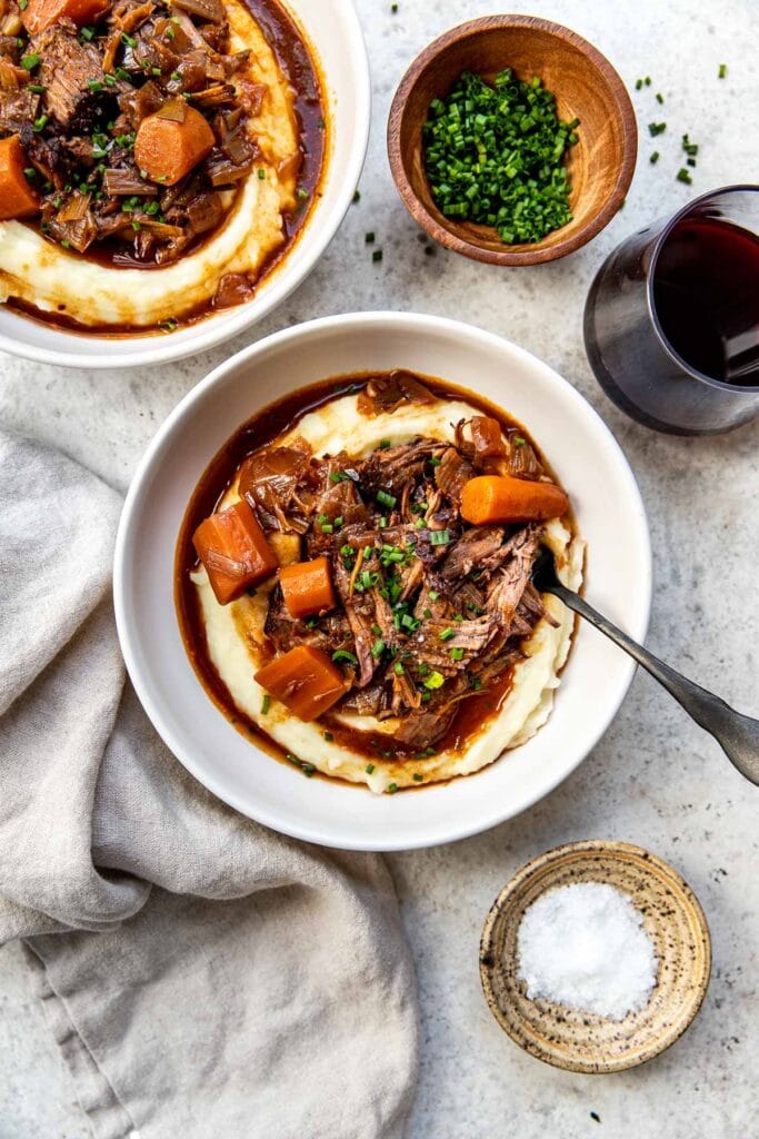 Utterly Delicious & Tender Red Wine Braised Beef - Well Seasoned Studio