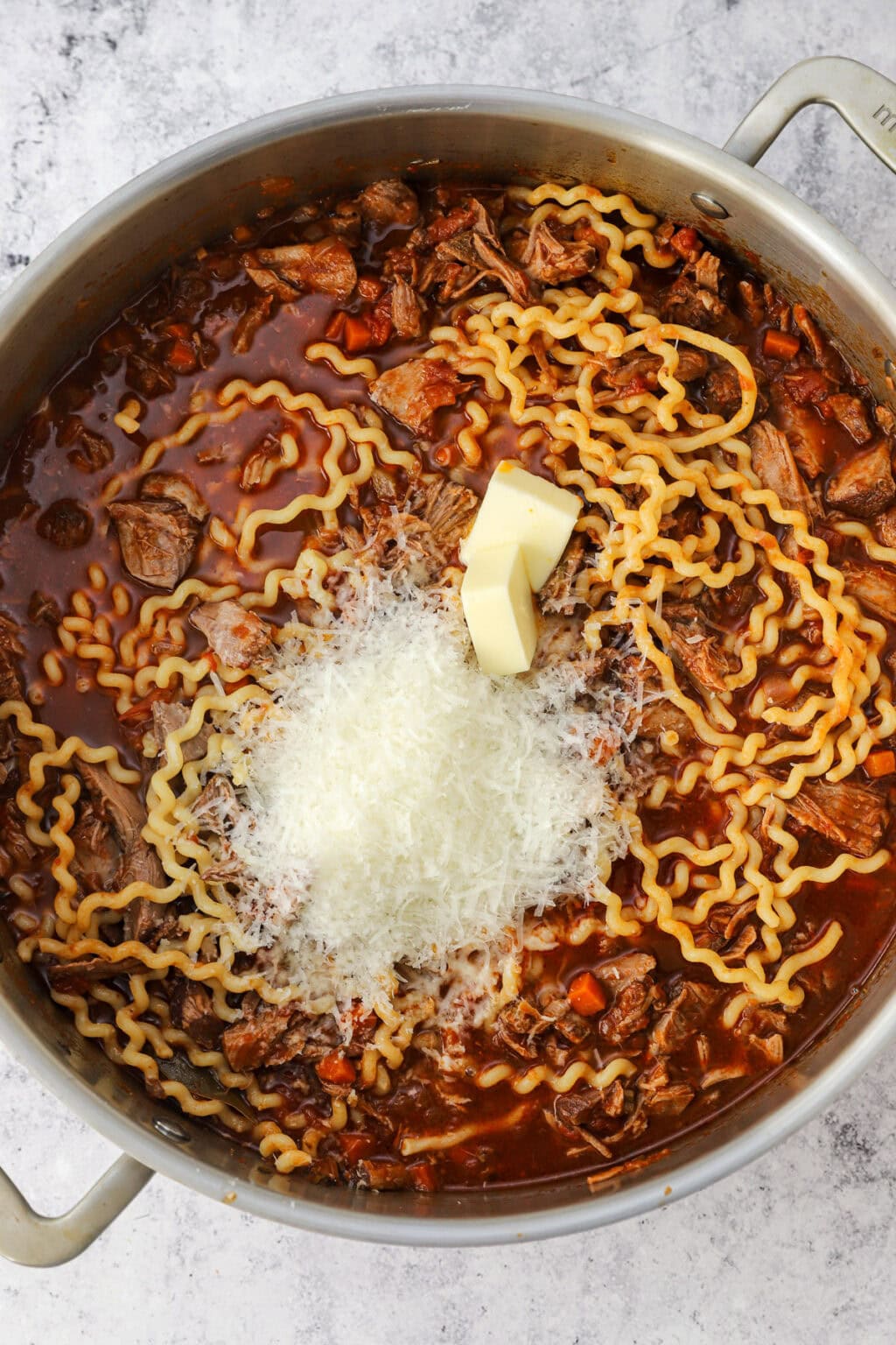 Slow-Braised Oxtail Ragu Pasta Sauce - Well Seasoned Studio