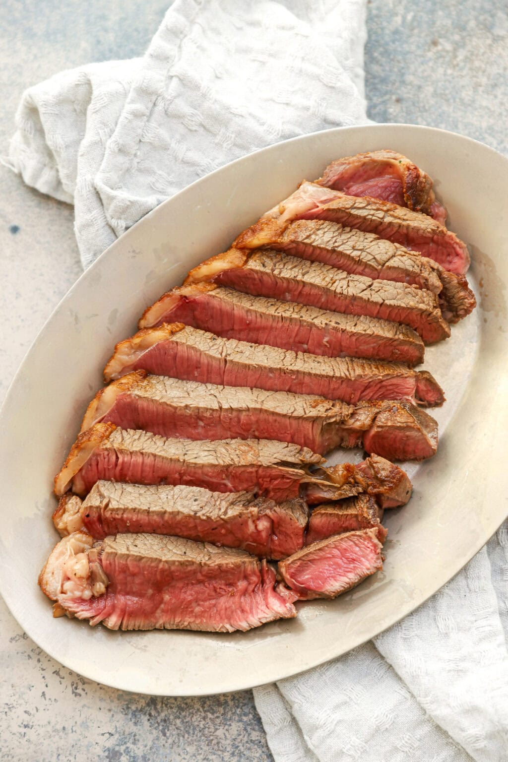 Pan-Seared Sirloin Steak with Peppercorn Sauce - Well Seasoned Studio