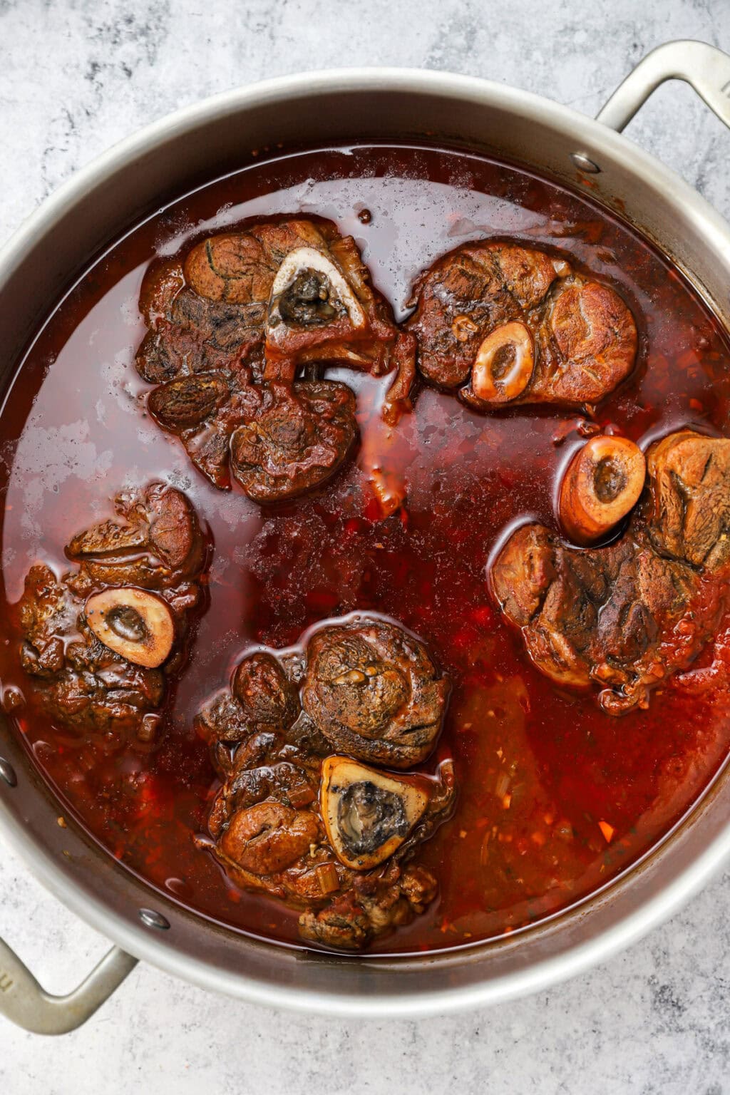 Slow-Braised Oxtail Ragu Pasta Sauce - Well Seasoned Studio