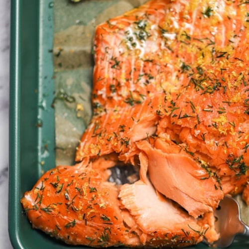 Flaky Oven-Baked Salmon with Lemon & Dill - Well Seasoned Studio