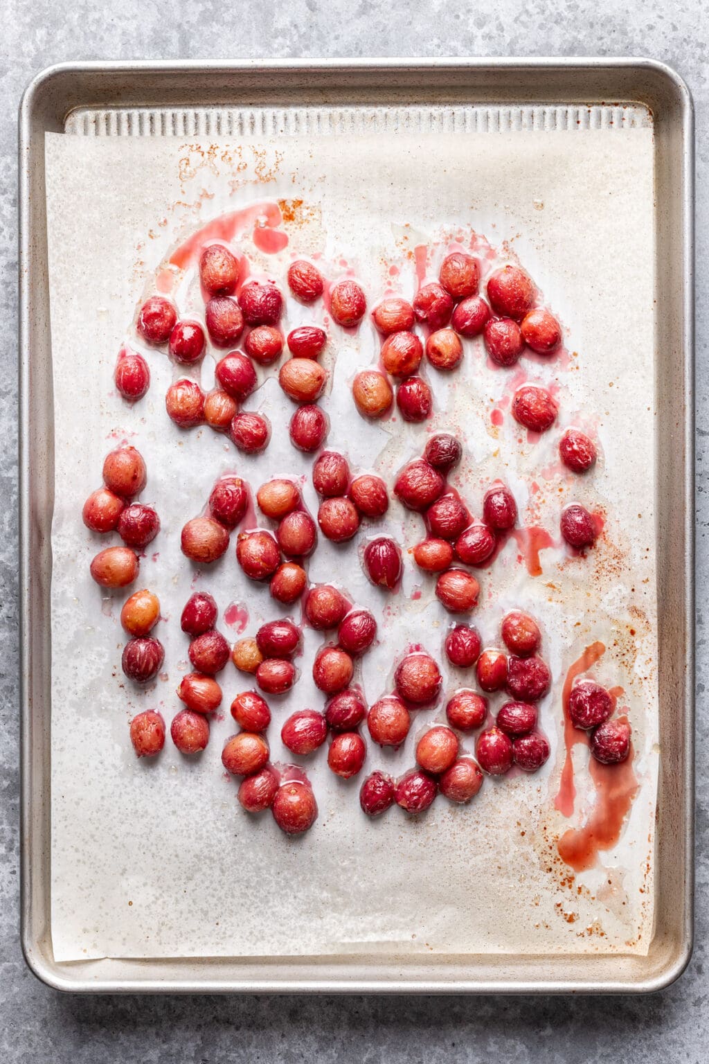 Sweet & Savory Roasted Grape Crostini with Ricotta - Well Seasoned Studio