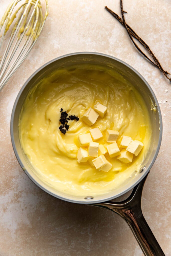 Creamy Vanilla Slice with Flaky Puff Pastry - Well Seasoned Studio