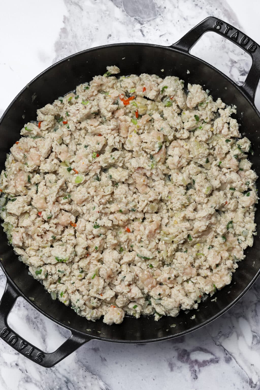 Ground Chicken & Holy Basil Stir Fry (Pad Kra Pao) - Well Seasoned Studio