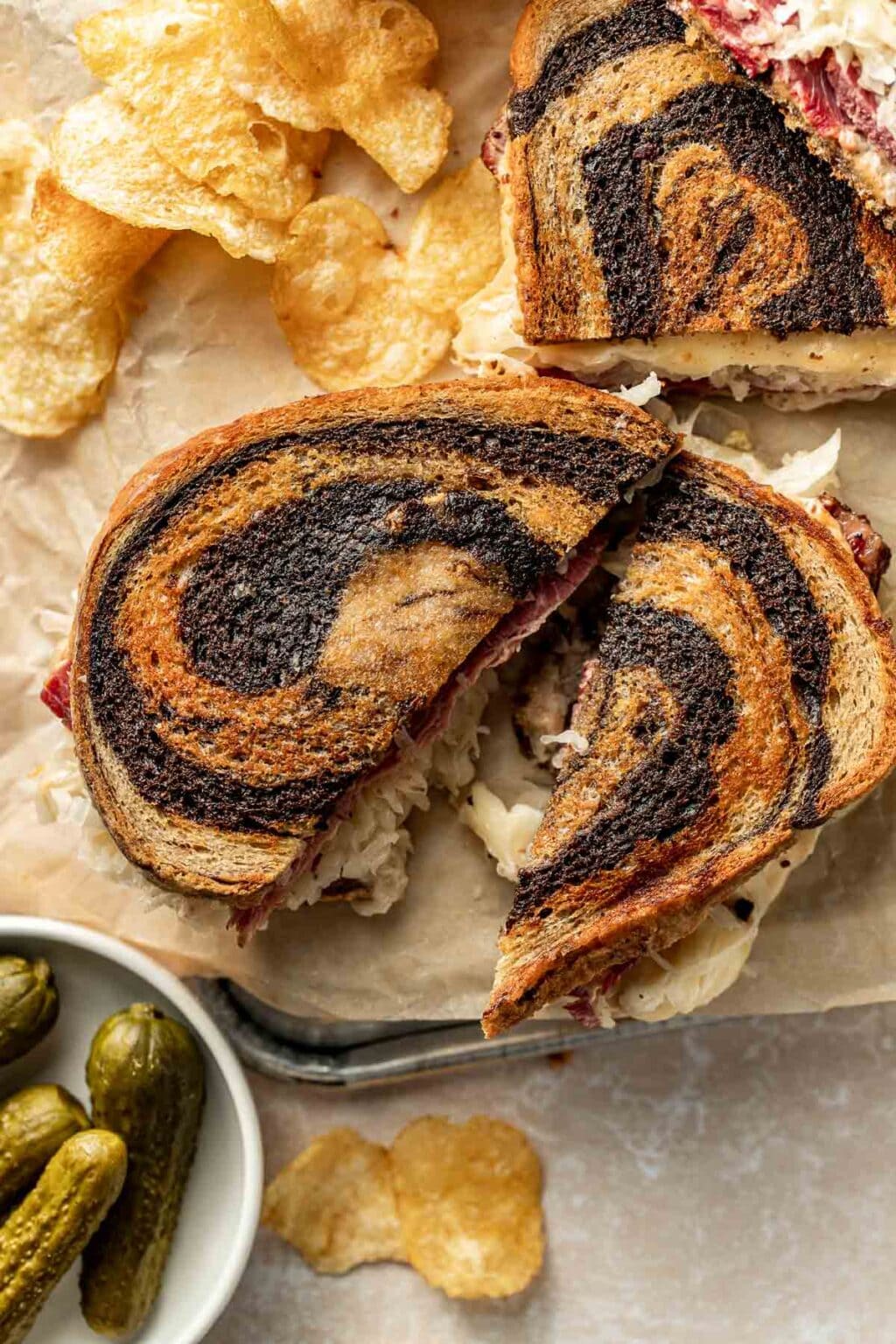 Ari's Classic Deli-Style Reuben Sandwich! - Well Seasoned Studio