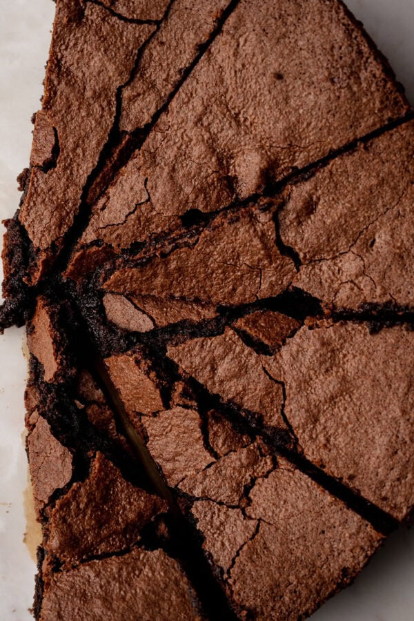 Rich Chocolate Torte with Almond Flour (Fudgy!) - Well Seasoned Studio