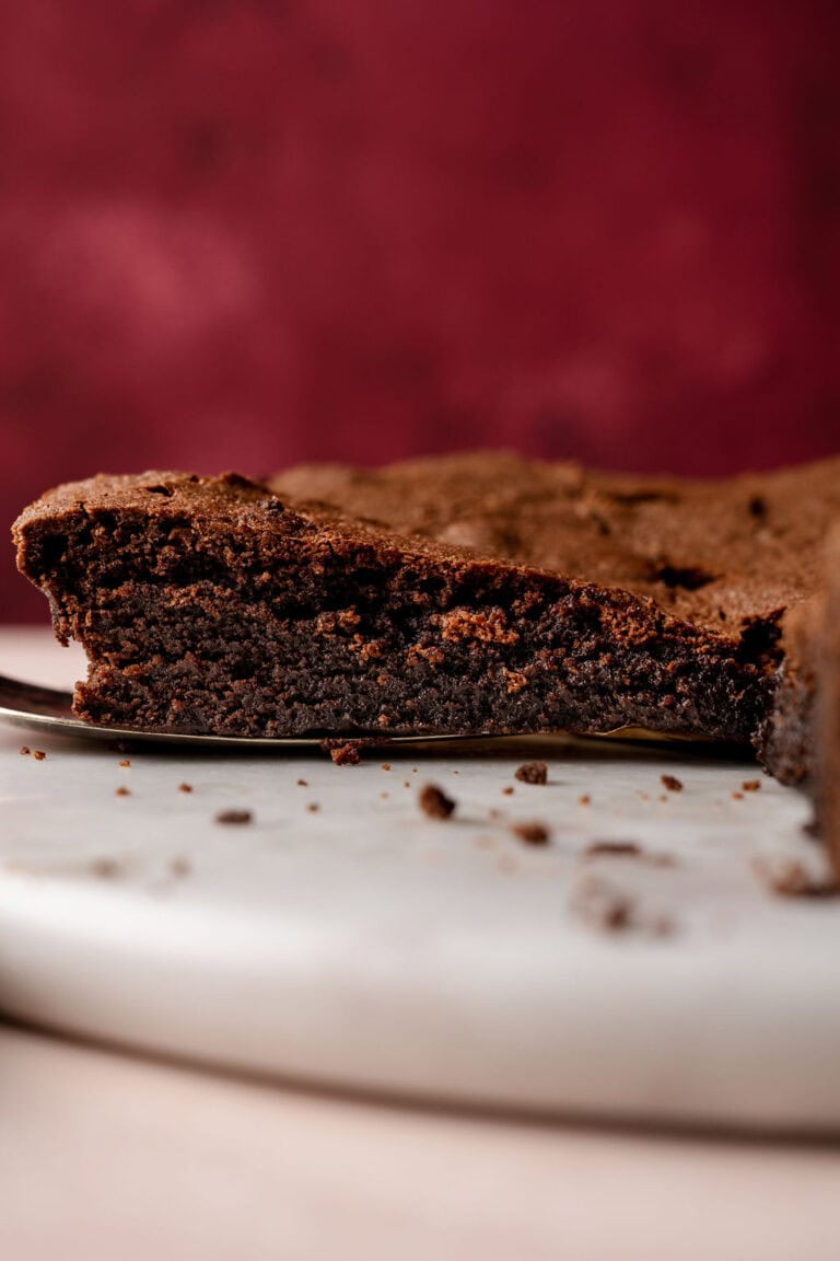 Rich Chocolate Torte with Almond Flour (Fudgy!) - Well Seasoned Studio