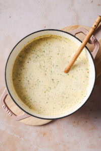Rich, Creamy Homemade Broccoli Cheddar Soup - Well Seasoned Studio
