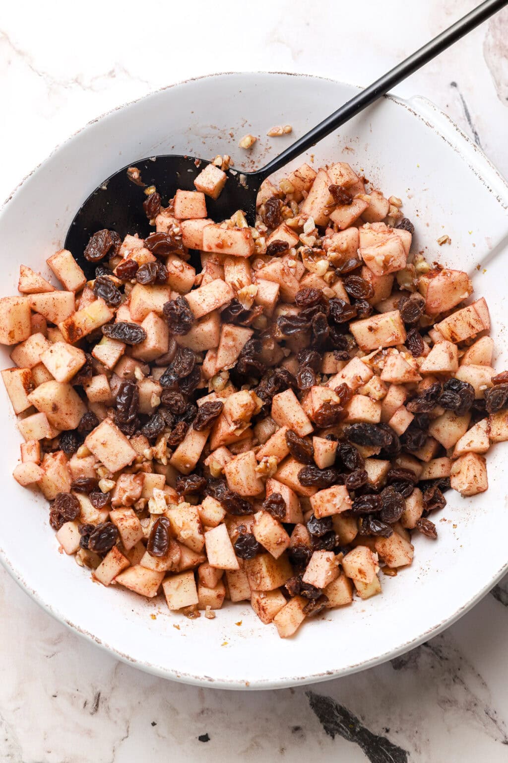 Traditional Apple & Walnut Charoset for Passover - Well Seasoned Studio
