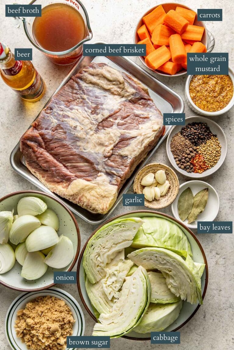 Beer-Braised Corned Beef & Cabbage (with Crispy Bits!) - Well Seasoned ...