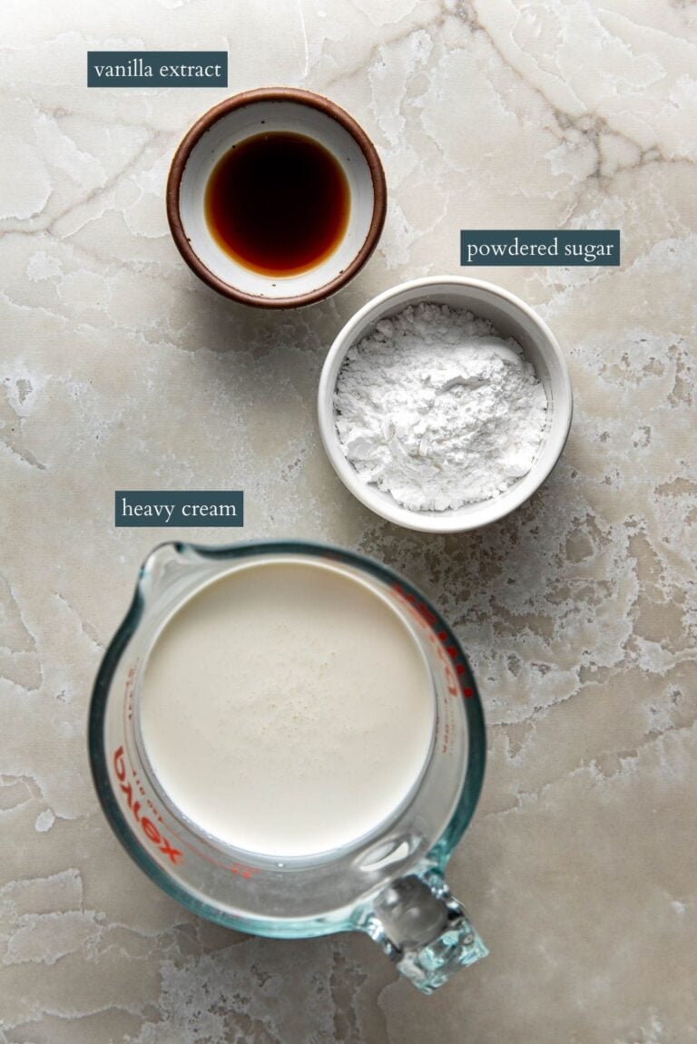 Better Than Store-Bought Homemade Whipped Cream! - Well Seasoned Studio