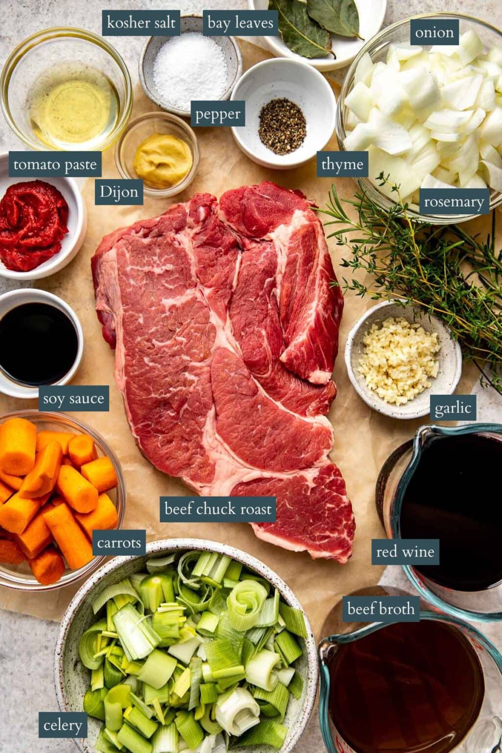 Utterly Delicious & Tender Red Wine Braised Beef - Well Seasoned Studio