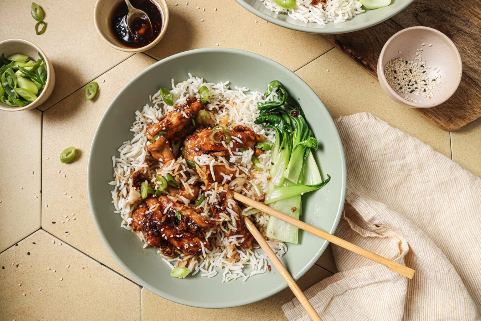 Tender & Juicy Shoyu Chicken Rice Bowls - Well Seasoned Studio