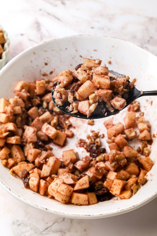 Traditional Apple & Walnut Charoset for Passover - Well Seasoned Studio