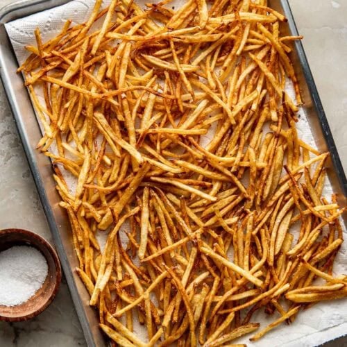 Crispy Twice-Fried French Fries (Pommes Frites) - Well Seasoned Studio