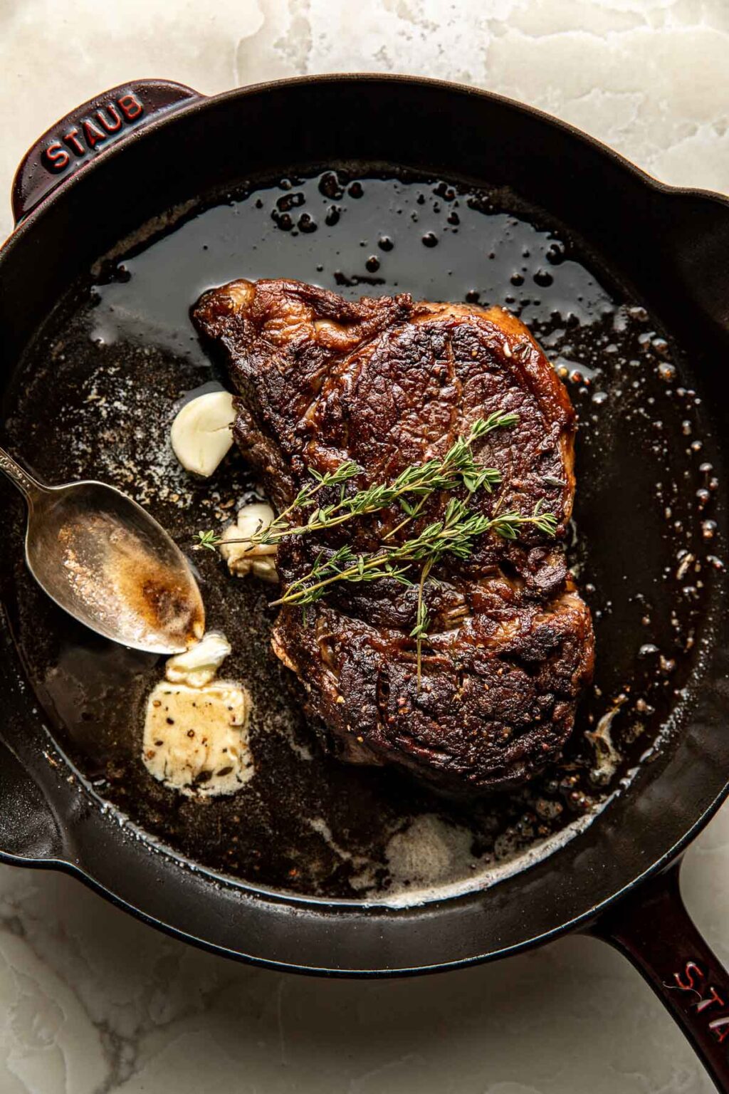 Bistro-Style Steak Frites with Compound Butter - Well Seasoned Studio